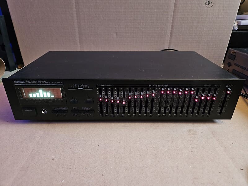 Yamaha EQ-500U Stereo Graphic Equalizer Fully Working | Reverb
