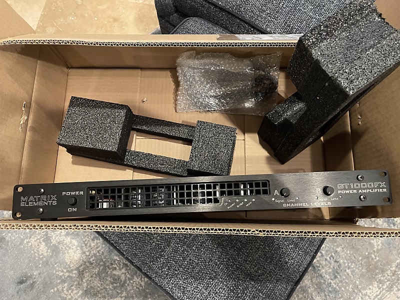 Matrix GT 1000 fx 2022 Black | Reverb