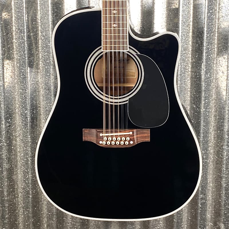 Takamine EF381SC Cutaway 12 String Acoustic Electric Guitar | Reverb