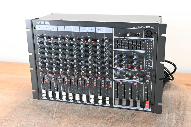 Yamaha MV12/6 12-Channel Rackmount Mixer CG01FNF | Reverb