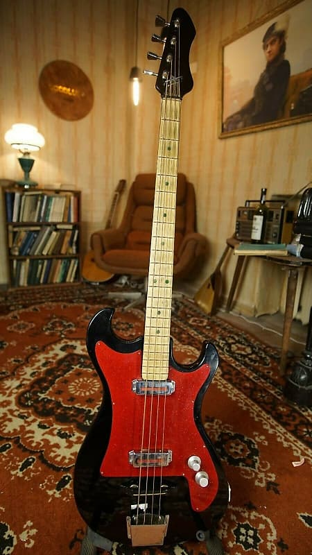 BASS GUITAR USSR BORISOV ART 216 VINTAGE SOVIET deluxe | Reverb