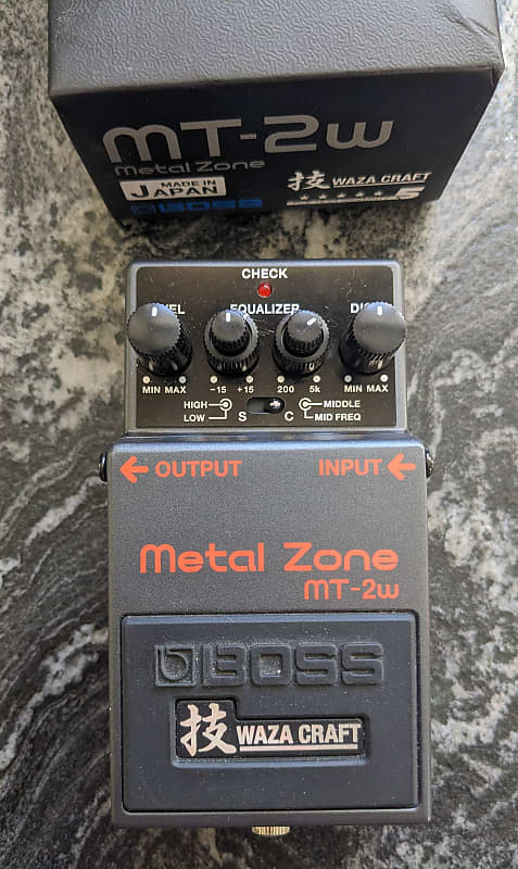 Boss MT-2W Metal Zone Waza Craft 2018 - Present - Black | Reverb