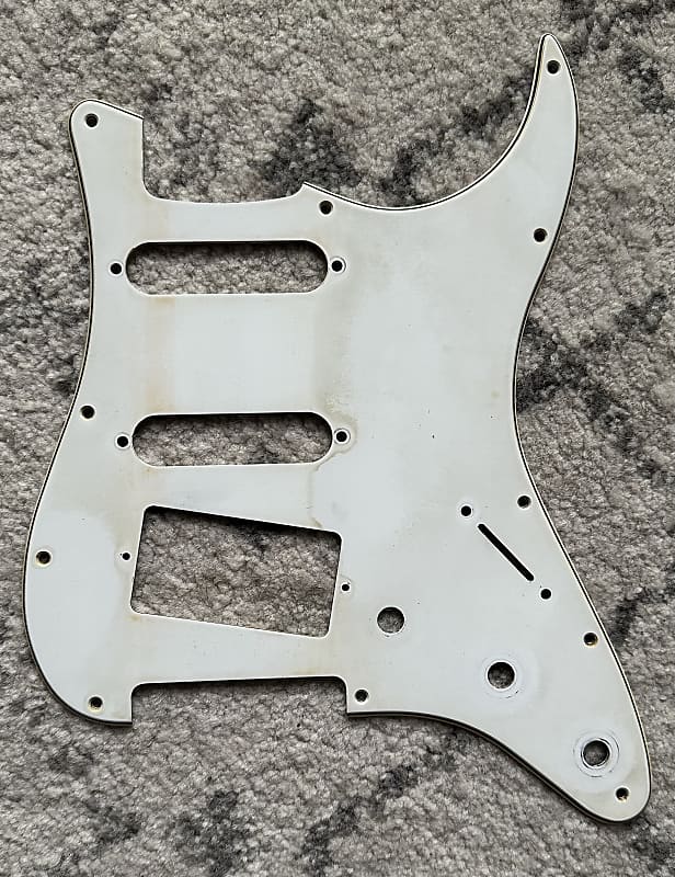 MJT Aged Fender Standard Stratocaster 3-Ply 11-Hole Pickguard | Reverb