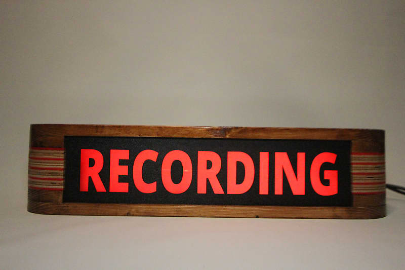 Studio Recording Sign On Air Sign Light Studio | Reverb Australia
