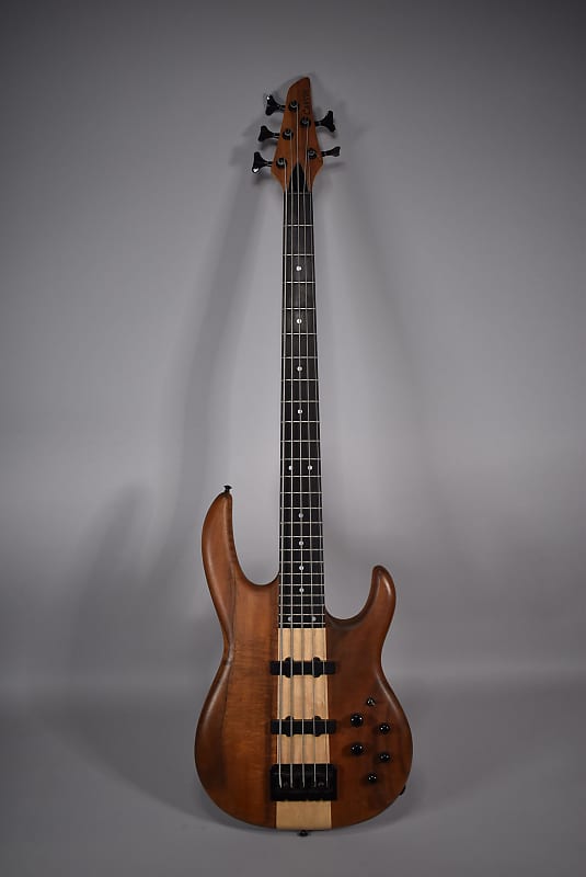 Carvin LB-75 5 String Natural Finish Bass Guitar | Reverb