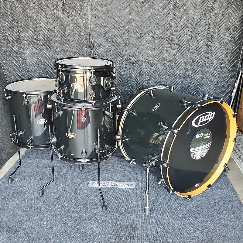 PDP 805 4pc Birch drumset black hardware 24/18/16/13 DW | Reverb