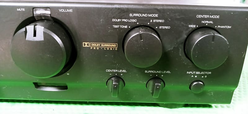 Zenith Z711b Surround Sound Amplifier 2000s Dark Grey | Reverb