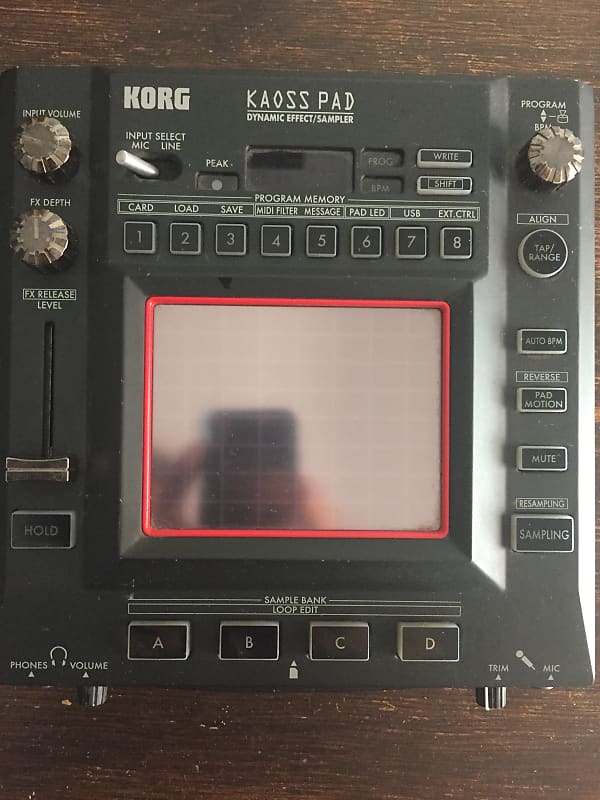 Korg KP3 Kaoss Pad 3 Dynamic Effect / Sampler | Reverb
