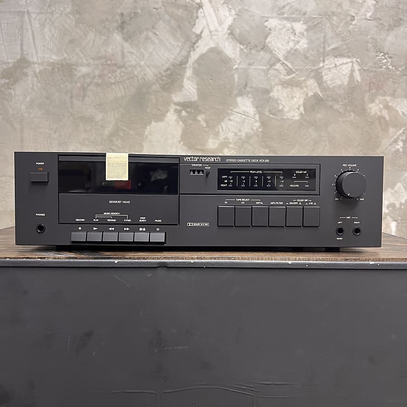 Vector Research VCX-250 Stereo Cassette Deck 80’s | Reverb