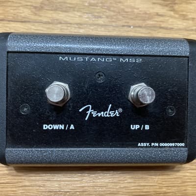 Fender MS2 Mustang Amp 2-Button Footswitch | Reverb