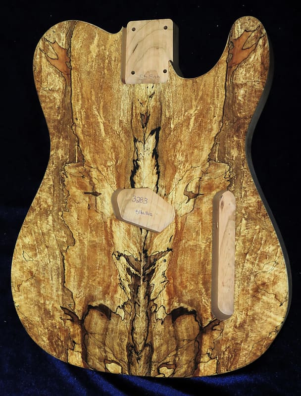 Highly Spalted Maple Top \ Aged Cherry Telecaster Tele | Reverb Canada