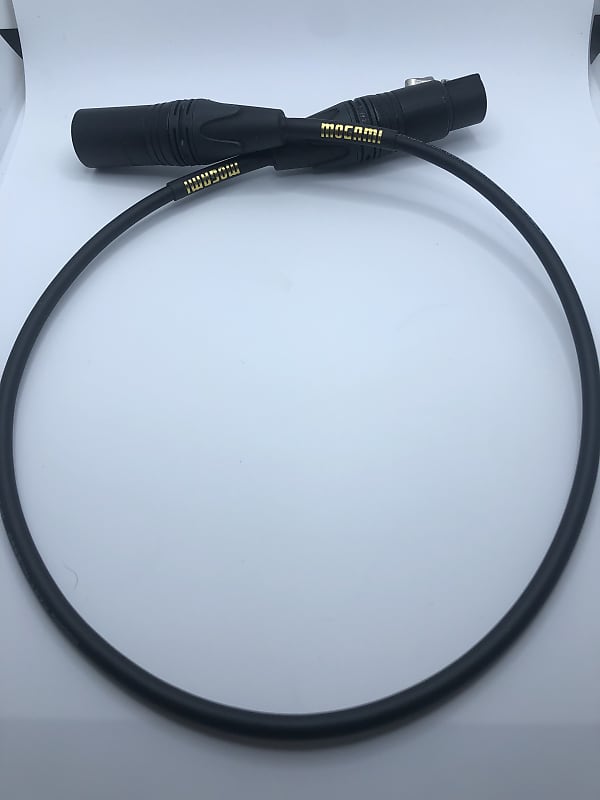 Mogami Gold XLR Male to XLR Female 2 Foot Cable | Reverb