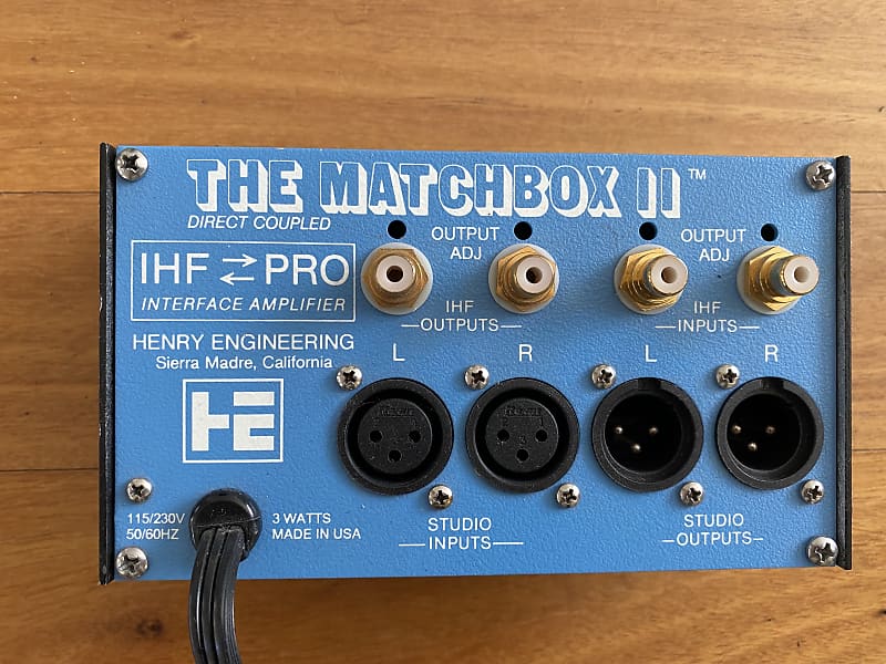 Henry Engineering The Matchbox II IHF Pro Stereo Level | Reverb