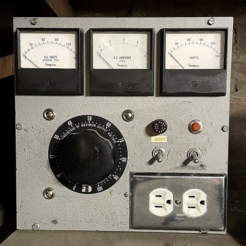 Vintage Variac Voltage Regulator (1960s) | Reverb