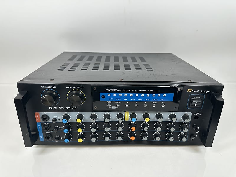 Martin Ranger Pure Sound 88 Recoreding 750W Karaoke Amplifier | Reverb