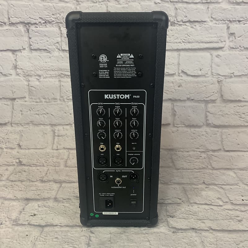 Kustom PA PA50 Personal PA System | Reverb