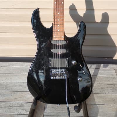 Photogenic Super Strat Black | Reverb