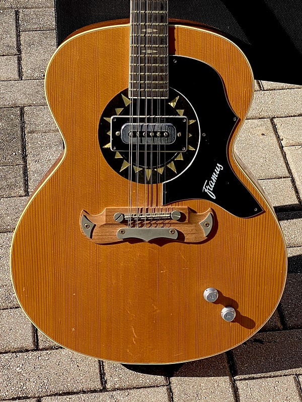 Framus Jumbo 51297 12-string 1968 a very cool rare & | Reverb Canada