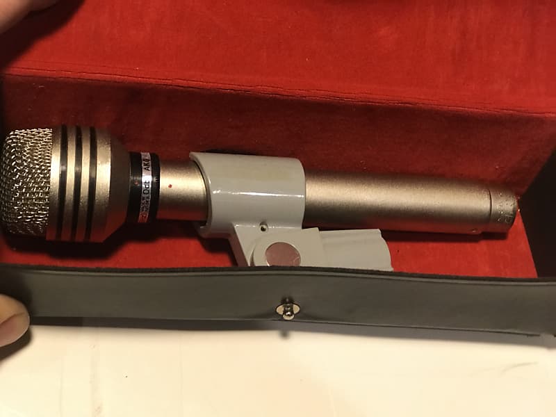 AKG D119 ES Silver New version of D19 "the beatle mic" #1 | Reverb