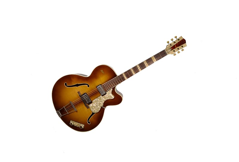 Hofner Model 457/S/E2 Vintage Hollow Body Electric Guitar – | Reverb