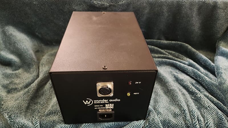 Wunder Audio Black Box PSU Microphone Power Supply | Reverb