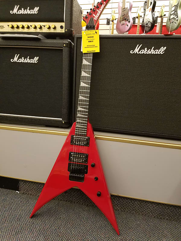 Jackson Pro Series King V KV 2018 Ferrari Red | Reverb