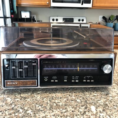 Vintage Sony Turntable | Sony HP-310 Stereo Music System | | Reverb