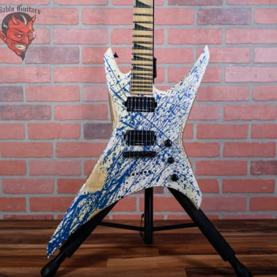 Jackson USA Custom Shop Warrior Aged Yellowed Snow White | Reverb