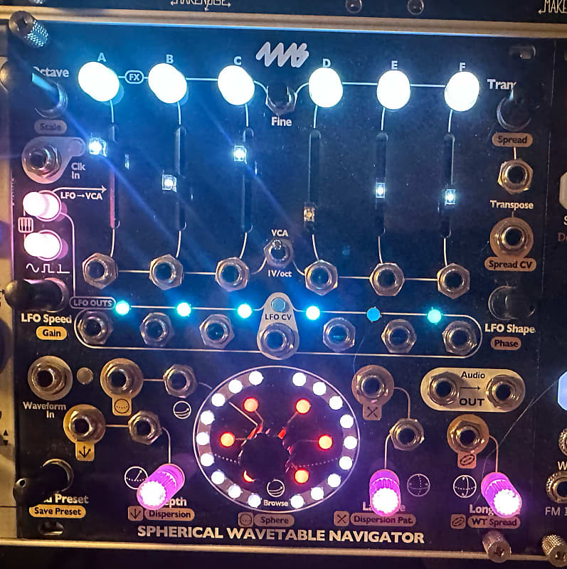 4MS Spherical Wavetable Navigator | Reverb