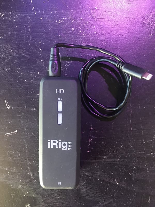 IK Multimedia iRig PRE HD 48v black | Reverb