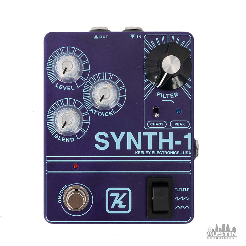 Keeley Synth-1 – ‘Cyanosic Purple’ Custom Shop Edition | Reverb