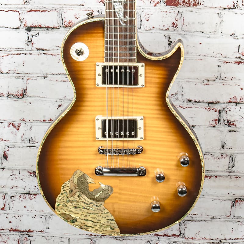 Antonio Tsai - 12 String LP Style HH Electric Guitar, Brown | Reverb