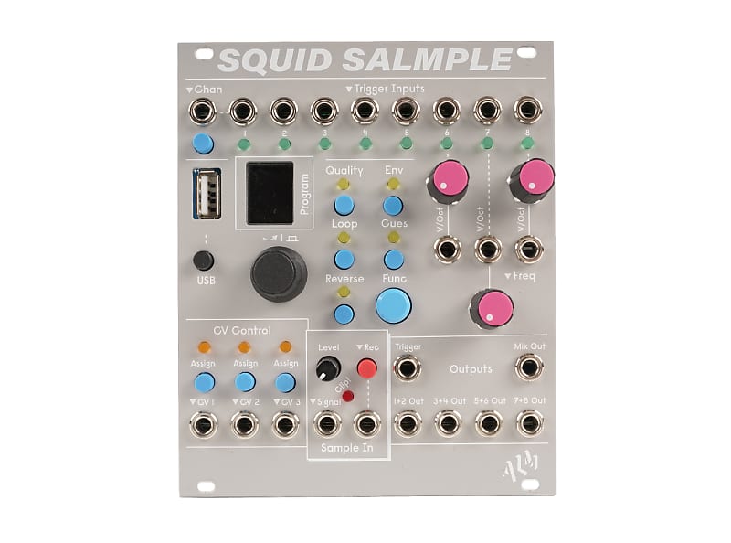 ALM Busy Circuits Squid Salmple Sampler (Gray) [USED] | Reverb