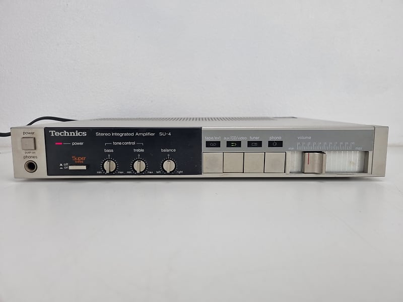 Technics SU-4 - Stereo Integrated Amplifier | Reverb UK