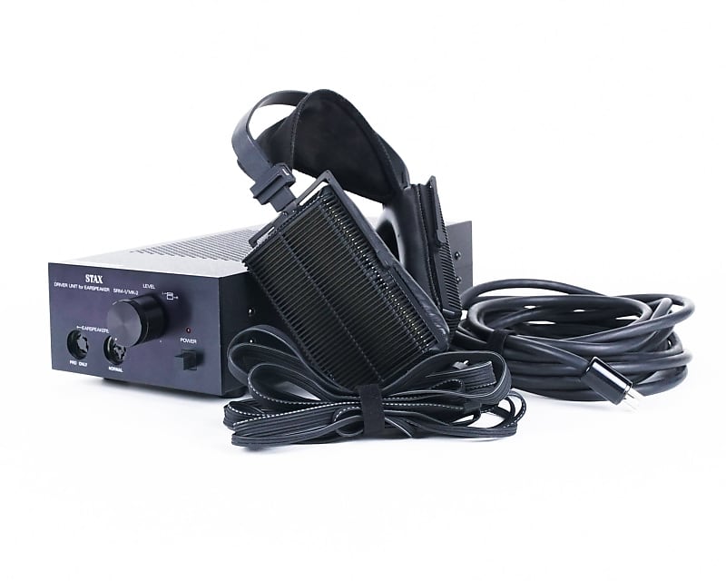 Stax SR Lambda Pro / SRM-1 MKII Pro // Audiophile Headphones | Reverb