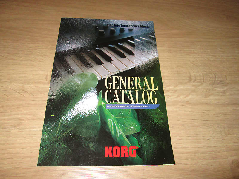 Korg General Catalog –Early 80’s -Original Vintage | Reverb