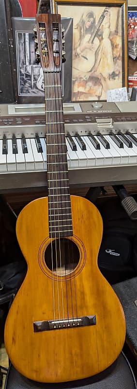 J. Howard Foote The Prize by Joseph Bini 1870s Solid 12- Fret | Reverb