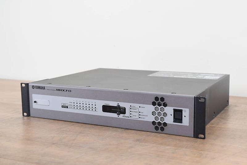 Yamaha MRX7-D Open Architecture DSP Signal Processor (church | Reverb