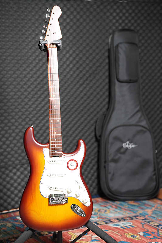 Shijie STE Pro custom Stainless frets 1pc dark roasted neck | Reverb