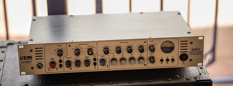 TL Audio 5051 Mono Valve Processor 2002 Ivory White | Reverb Australia