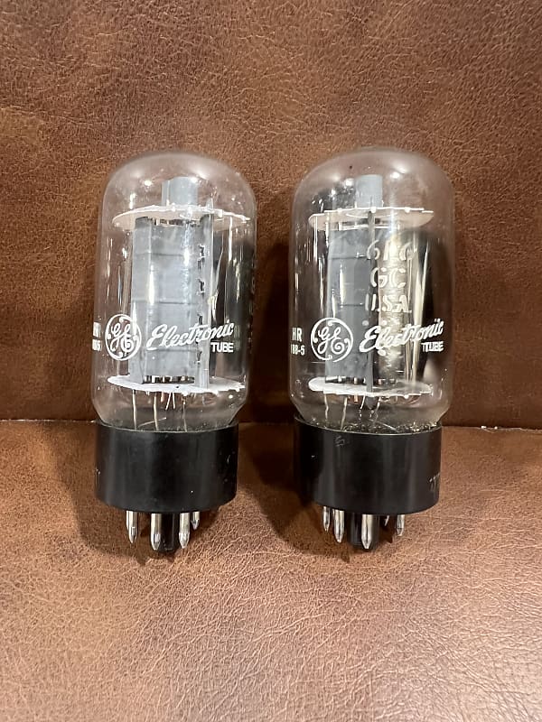 GE General Electric 6L6GC Duet (2) USA made power | Reverb Canada