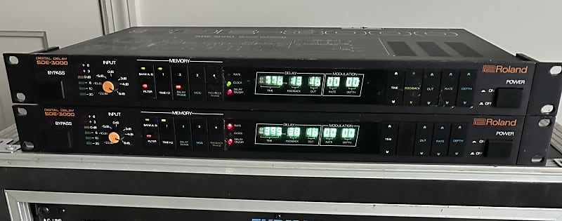 Roland SDE-3000 Digital Delay X2 Stereo Pair EVH Rig w/ | Reverb