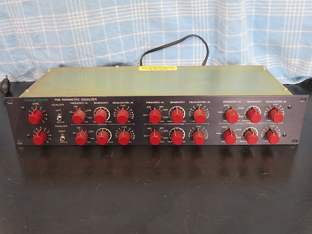 vintage Furman PQ6 2-Channel Dual Stereo Parametric Equalizer | Reverb