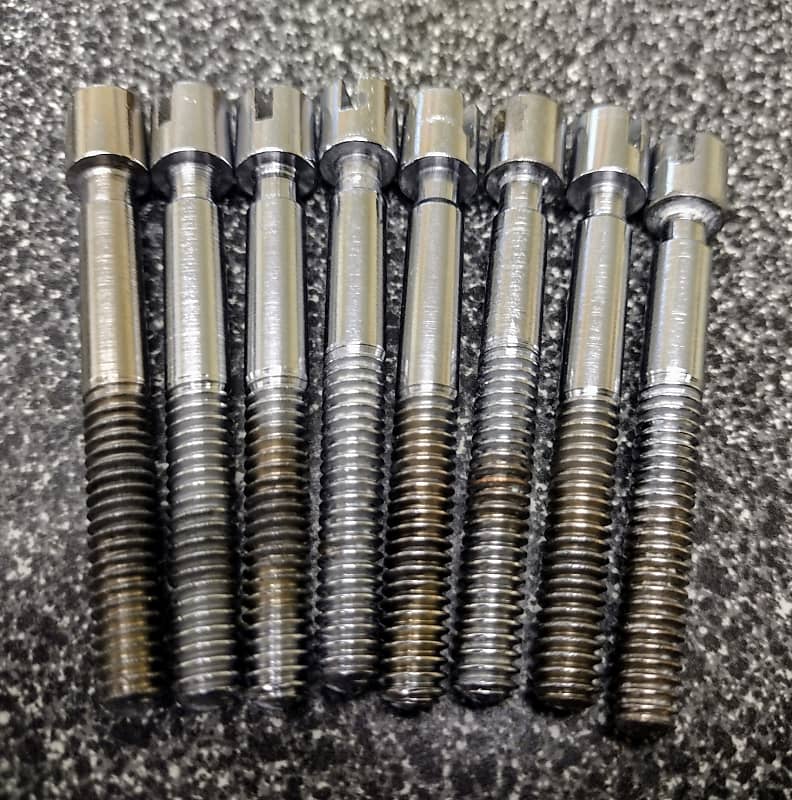 (8) Sonor Slotted Tension Rods - 55mm | Reverb