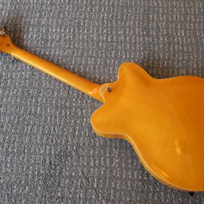 Kay Vintage Reissue Jazz II Hollowbody Electric Guitar Blonde | Reverb