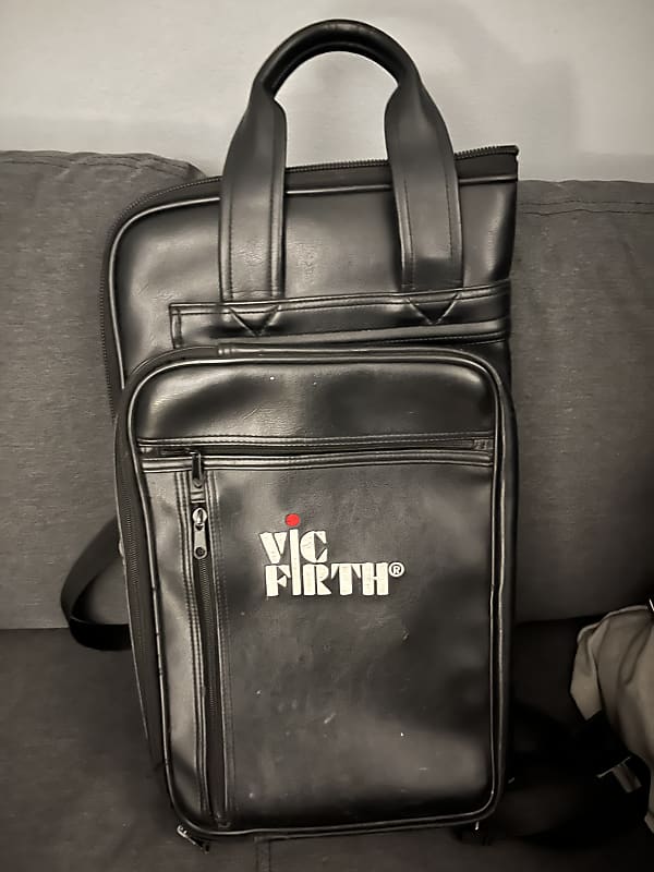 Vic Firth Deluxe Leather Stick Bag | Reverb