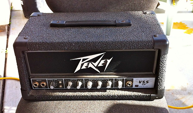 PEAVEY VSS 20 GUITAR AMP HEAD/VERTICAL STEREO STACK AMPLIFIER | Reverb