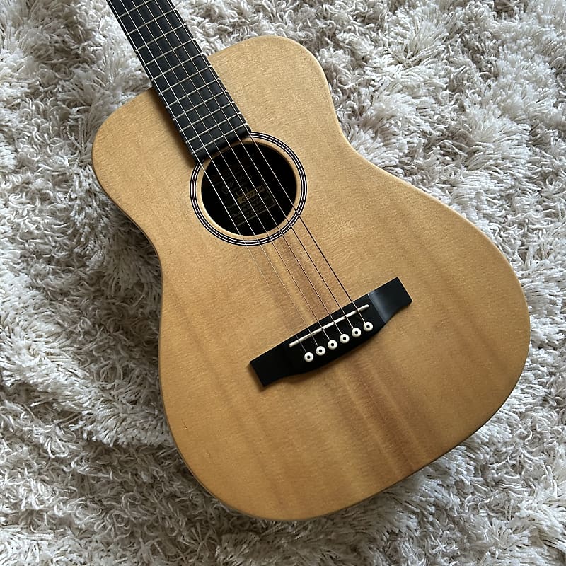 Martin LX1 Left Handed Mini Acoustic Guitar w/ Gig Bag | Reverb