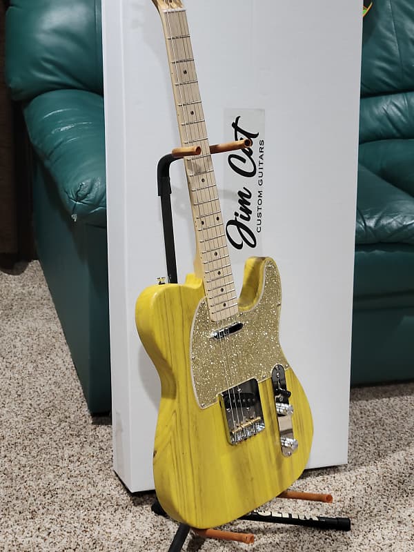 Jim Cat Yellow Telecaster | Reverb