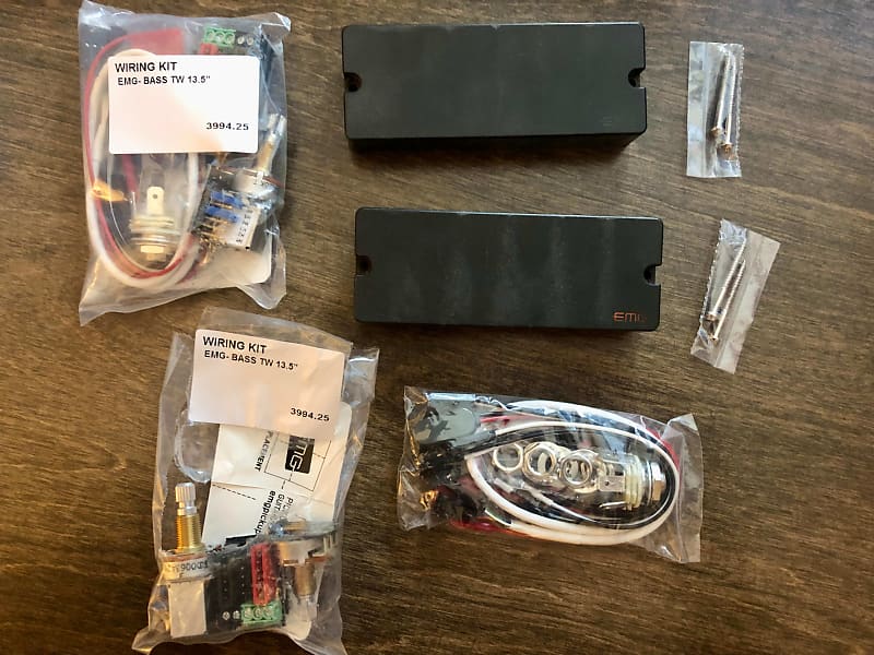 EMG 40TW 5 String Pickups Set & Wiring Kit | Reverb